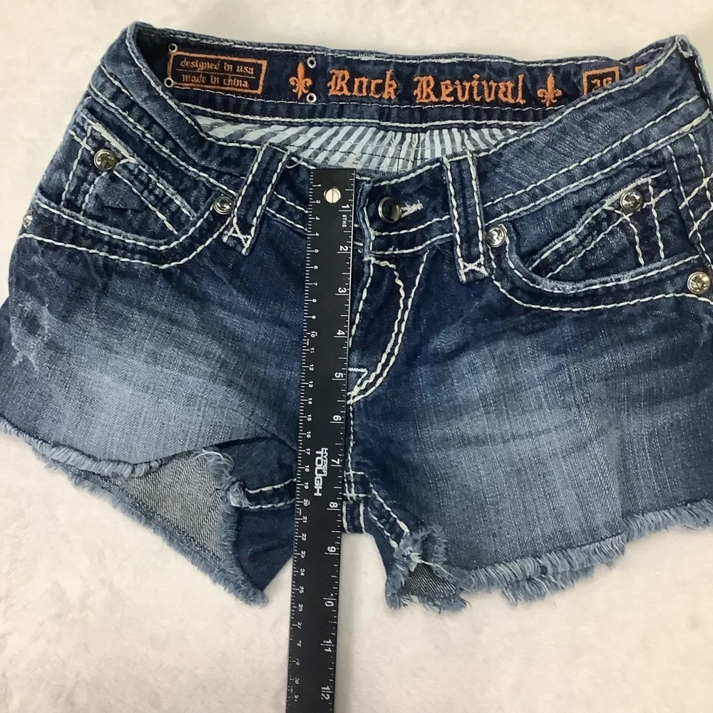 Rock Revival | Shorts | Rock Revival Scarlett Short Sz 28 Dark Blue ...